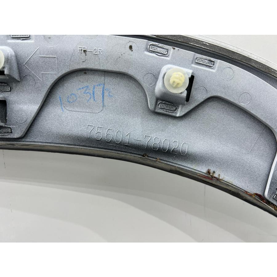 【良品】レクサスNX AGZ10/AYZ10 純正フェンダーアーチモール 1台分セット パール 75807-78010 （G21-80 ...