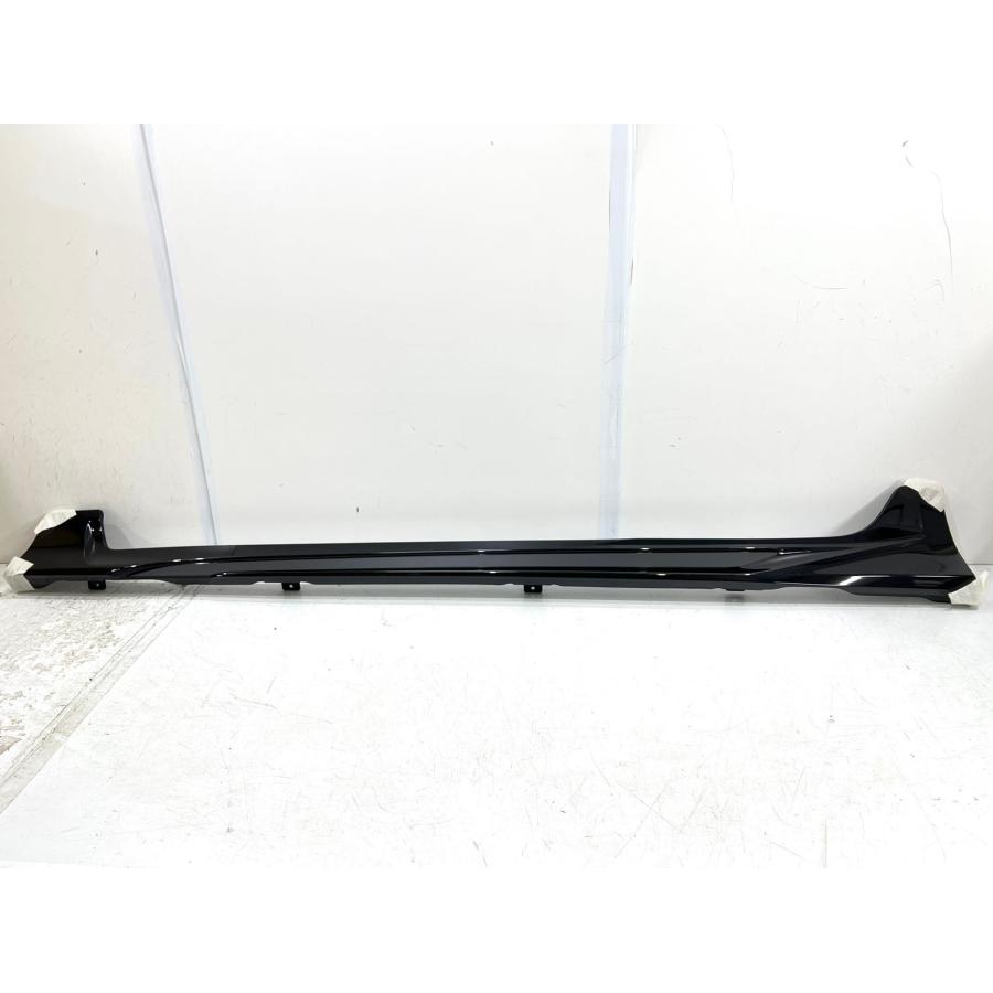 【未使用・モデリスタ】プリウス50 ZVW50 サイドステップ 左 黒メタリック 218 D2611-50110-C0 （G22-76 ...