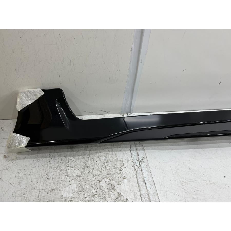 【未使用・モデリスタ】プリウス50 ZVW50 サイドステップ 左 黒メタリック 218 D2611-50110-C0 （G22-76 ...