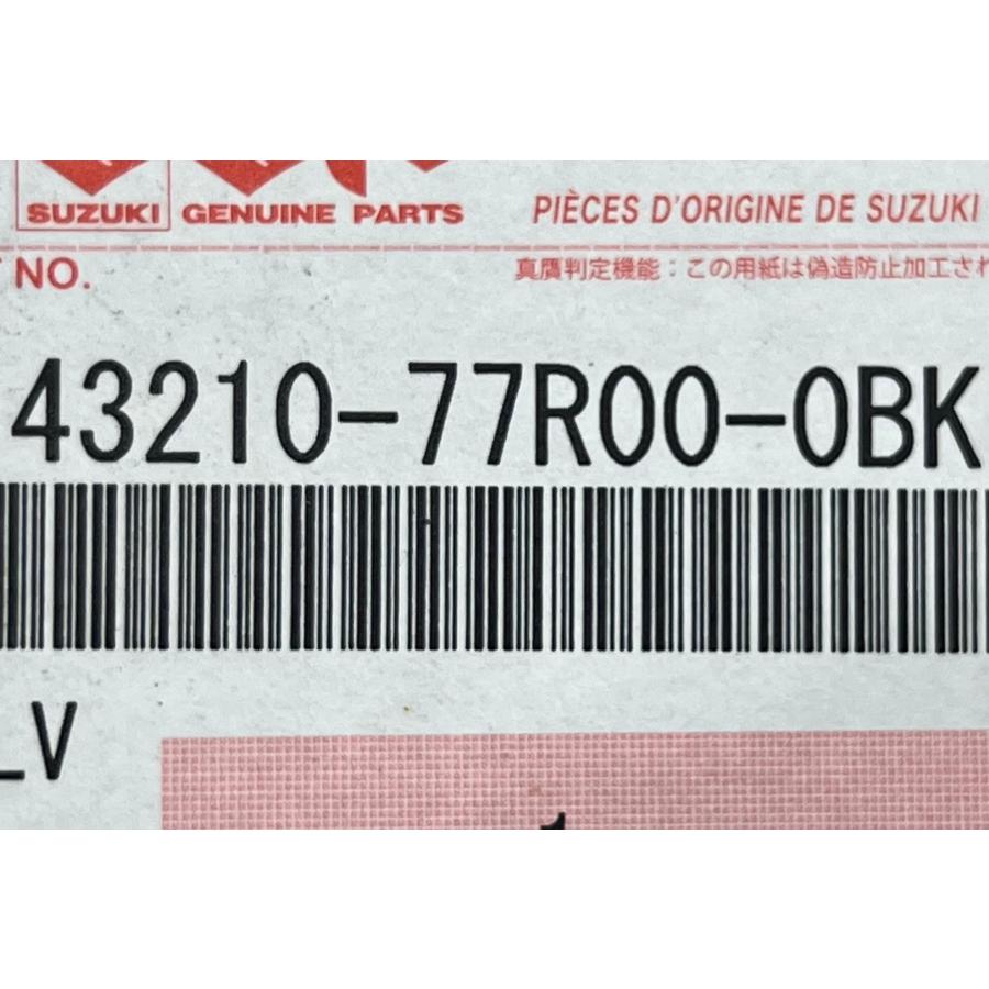 ★良品★ スズキ ジムニー JB64W 純正 アルミホイール 1本 16×5 1/2J INSET22 43210-77R00-0BK ...