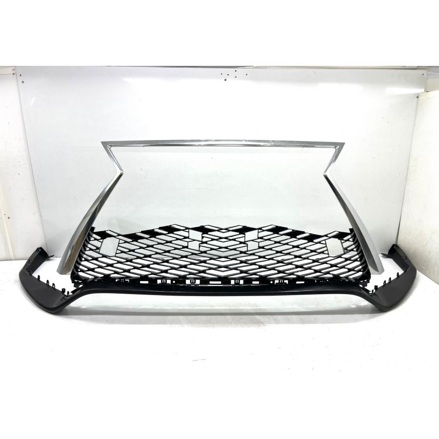 レクサス RX 20系 前期 Fスポーツタイプ 社外 グリル 下部 スポイラー メッキ枠 （純正） 53121-48130 （G24-97 ...