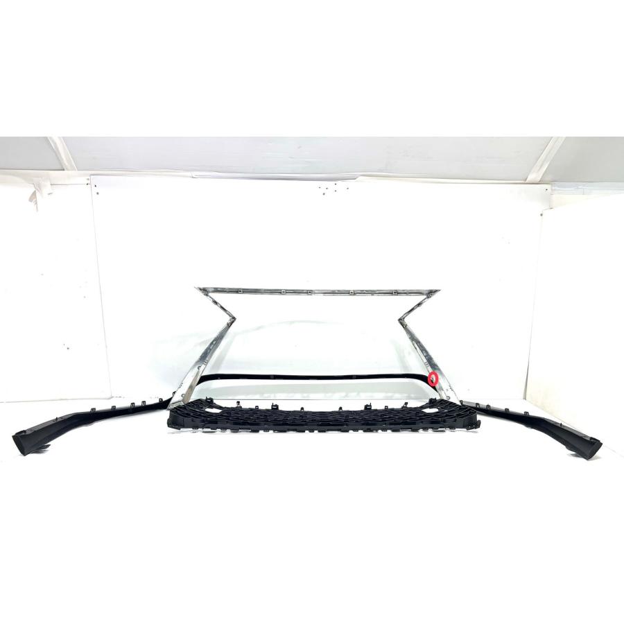 レクサス RX 20系 前期 Fスポーツタイプ 社外 グリル 下部 スポイラー メッキ枠 （純正） 53121-48130 （G24-97 ...