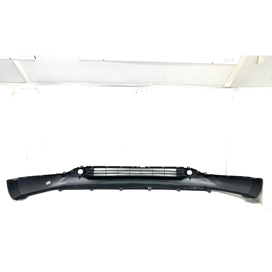 トヨタ ハリアー MXUA80/85 AXUH80/85 純正 フロントバンパー ロア スポイラー 52411-48070 素地黒 （G37 ...