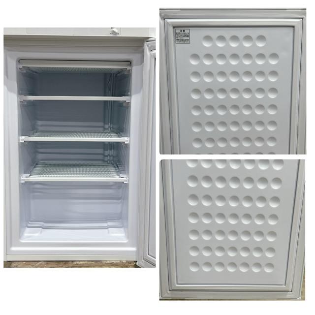 IRIS OHYAMA 【中古】IRIS アイリスオーヤマ ノンフロン冷凍庫 IUSD-9B-W 85L 2021年製 : 株式会社RE ...