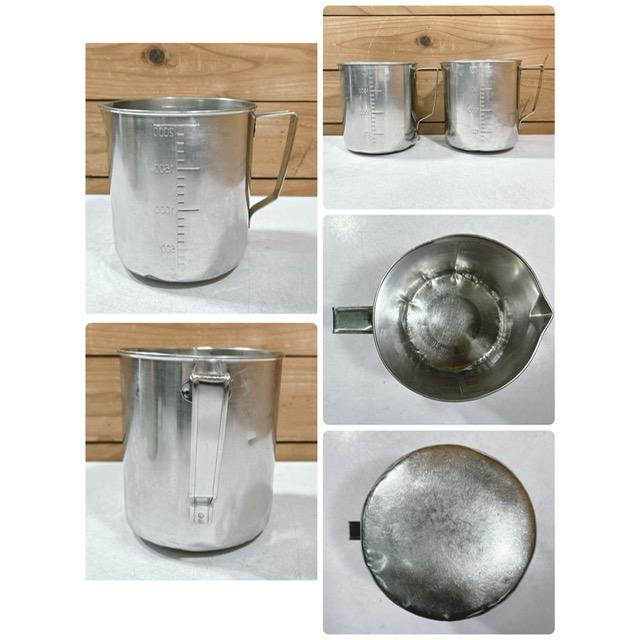 【中古】業務用 ステンレス 調理器具 軽量カップ 2000ml 目盛付き 4点セット : 株式会社REプロジェクトEXIT - 通販 - Yahoo!ショッピング
