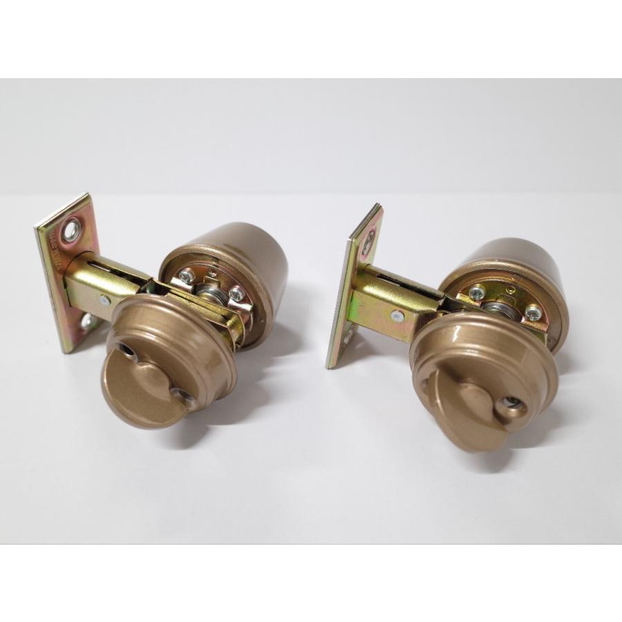 V-18 AD-5本締錠 塗装ブロンズ色(#80) 2個同一 ☆☆GOAL ゴール☆V18 AD5☆GOAL ゴール☆☆ 玄関 ドア 扉 修理 補修 交換 部品 パーツ : リプレ ヤフー店 ...