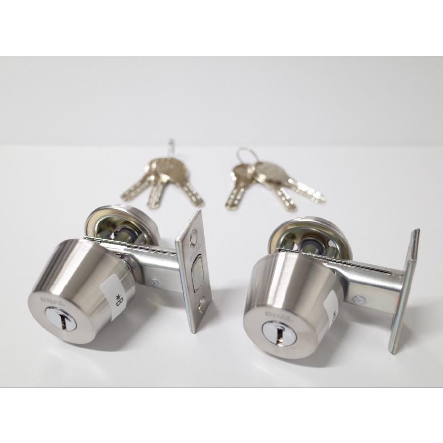 V-18 AD-5本締錠 ステン色 2個同一 ☆☆GOAL ゴール☆V18 AD5☆GOAL ゴール☆☆ 玄関 ドア 扉 修理 補修 交換 部品 パーツ : リプレ ヤフー店 - 通販 ...