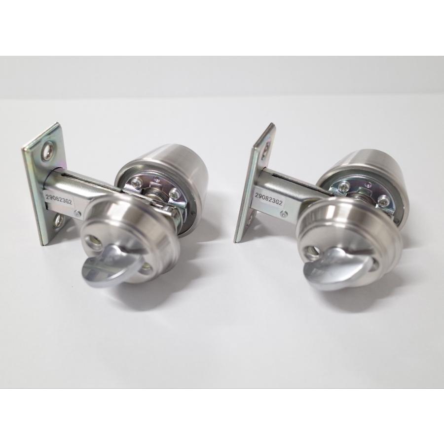 V-18 AD-5本締錠 ステン色 2個同一 ☆☆GOAL ゴール☆V18 AD5☆GOAL ゴール☆☆ 玄関 ドア 扉 修理 補修 交換 部品 パーツ : リプレ ヤフー店 - 通販 ...