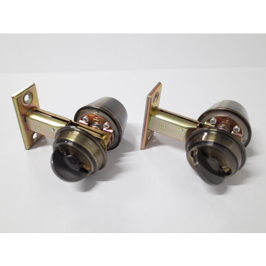 V-18 AD-5-71 本締錠 5円玉色 2個同一 ☆☆GOAL ゴール☆V18 AD5☆GOAL ゴール☆☆ 玄関 ドア 扉 修理 補修 交換 部品 パーツ : 10045042300 ...