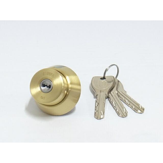 PR LD,BH.DZ取替用シリンダー BS色(金色) （戸厚50ミリ〜58ミリ） : リプレ ヤフー店 - 通販 - Yahoo!ショッピング