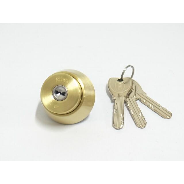 PR LD,BH.DZ取替用シリンダー BS色(金色) （戸厚42ミリ〜50ミリ） : リプレ ヤフー店 - 通販 - Yahoo!ショッピング