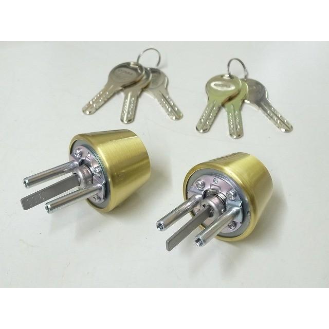 V-18 AD-5-21 金消色シリンダーのみ2個同一 GG、GDに対応できます。 ☆☆GOAL ゴール☆V18 AD5☆GOAL ゴール☆☆ 玄関 ドア 扉 修理 補修 交換 部品 パーツ ...