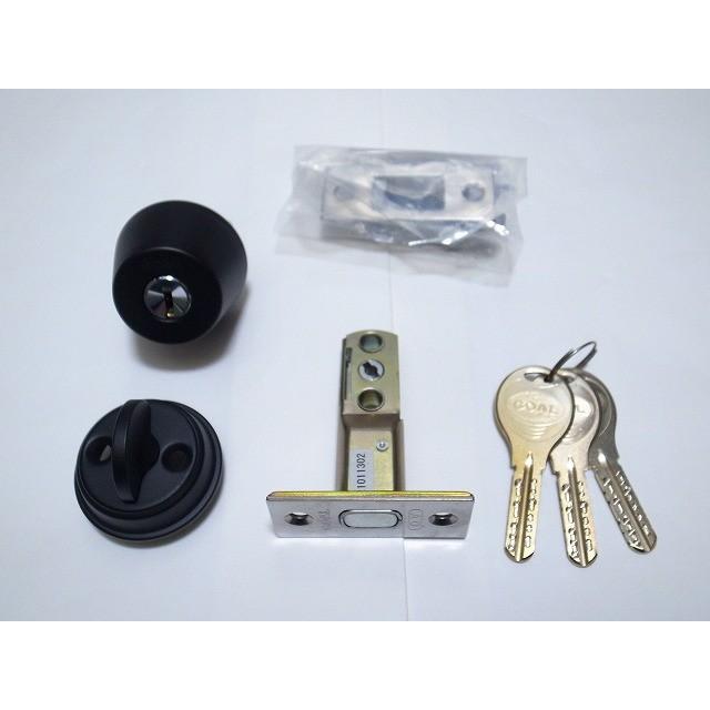 V-18 AD-5-883 本締錠 黒消色 ☆☆GOAL ゴール☆V18 AD5☆GOAL ゴール☆☆ 玄関 ドア 扉 修理 補修 交換 部品 パーツ :1112613:リプレ ヤフー店 ...