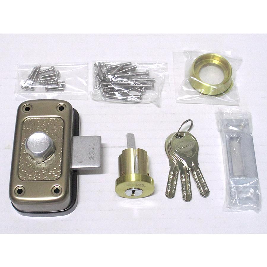 ゴールV-MDU-5面付補助錠 ゴールド色 ☆☆ゴール GOAL☆V18-MDU-5☆ゴール GOAL☆☆ : リプレ ヤフー店 - 通販 - Yahoo!ショッピング