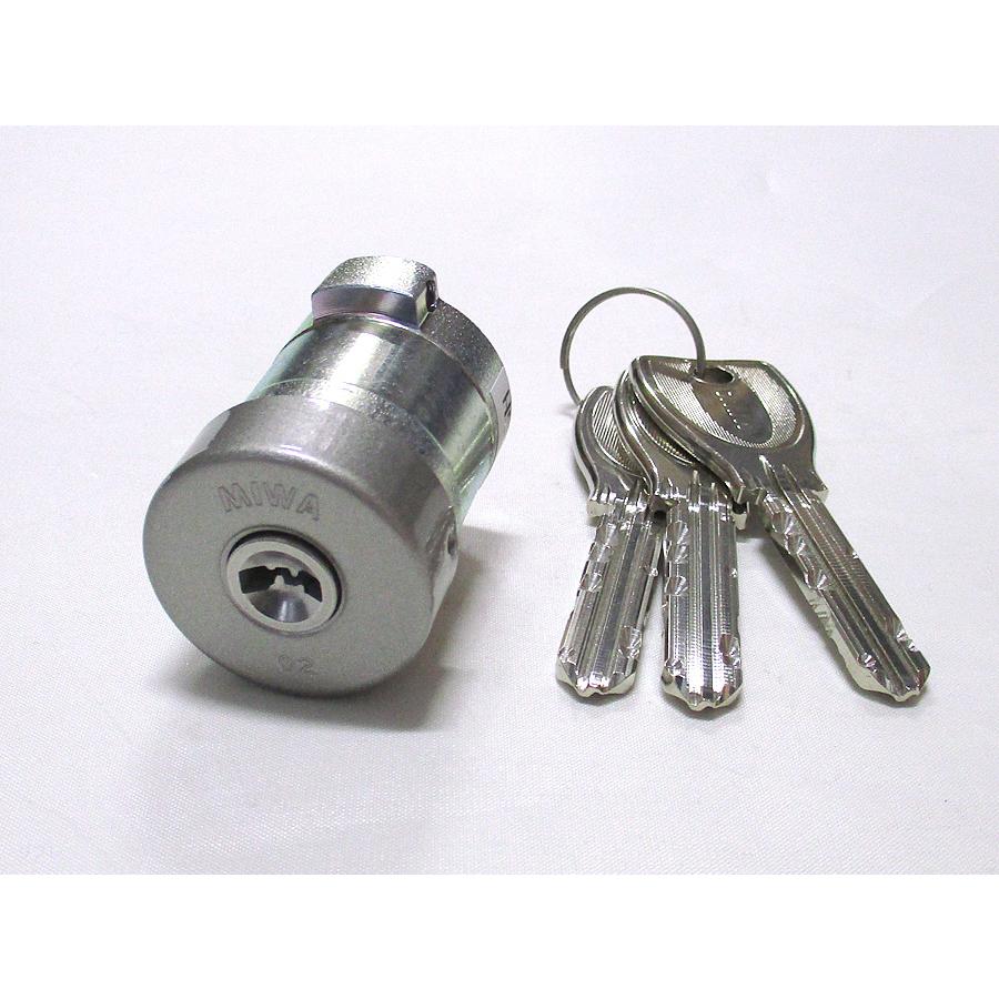 PR PG571(PGF) 取替用シリンダー SF色（塗装シルバー色）☆☆MIWA ミワ 美和☆PR PG 571☆MIWA 美和☆☆ : リプレ ヤフー店 - 通販 - Yahoo!ショッピング