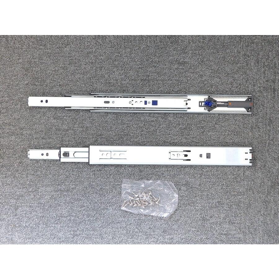 LAMP スライドレール 3段引き3670-300 (レール長さ300mm)光沢クロメート処理※1セット(2本)単位での販売です。 : 3670-300 : リプレ ヤフー店 - 通販 ...