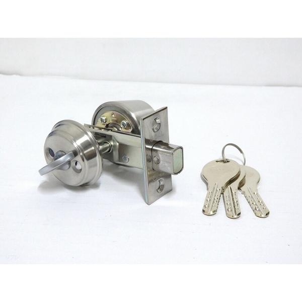 V-18 AD-5 本締錠 ステン色厚扉用(43〜53ミリ)☆☆GOAL ゴール☆V18 AD5☆GOAL ゴール☆☆ 玄関 ドア 扉 修理 補修 交換 部品 パーツ : リプレ ヤフー店 ...