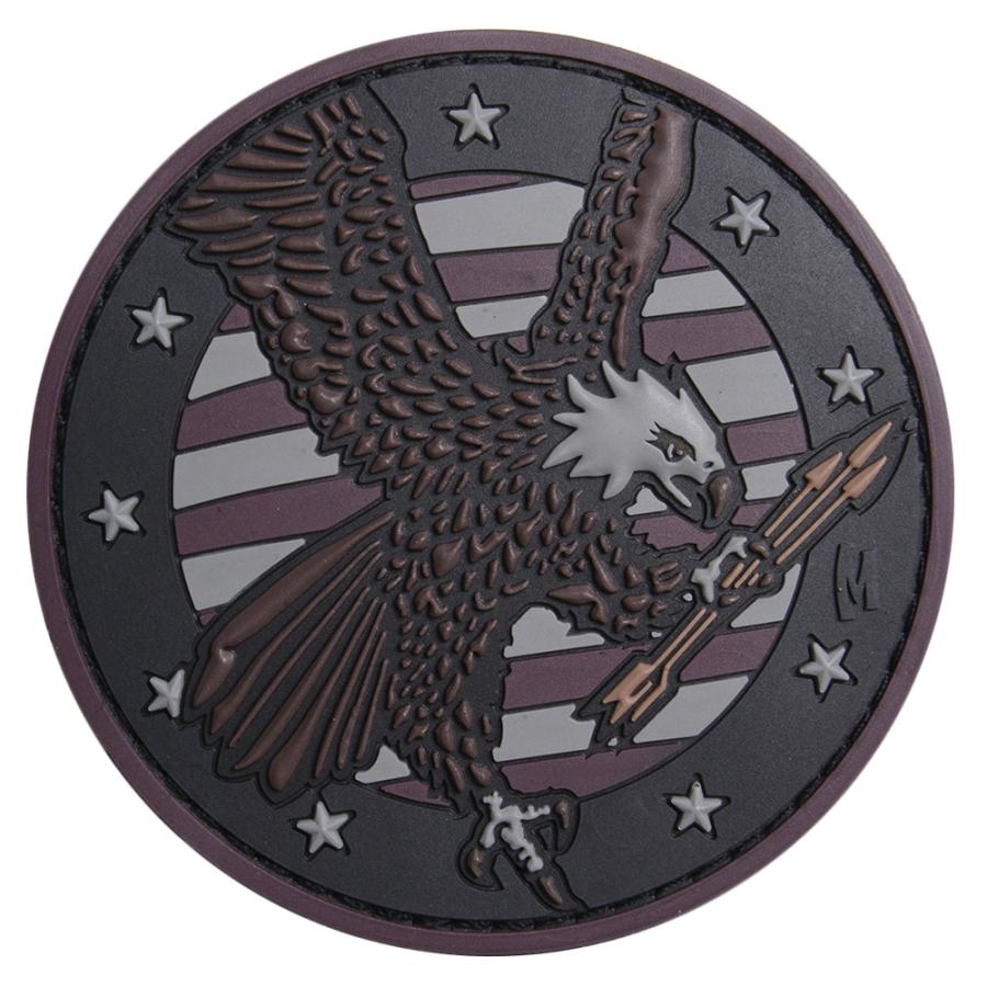 MAXPEDITION ミリタリーパッチ American Eagle ベルクロ [ ステルス ] マックスペディション : ミリタリーショップ レプマート - 通販 - Yahoo!ショッピング