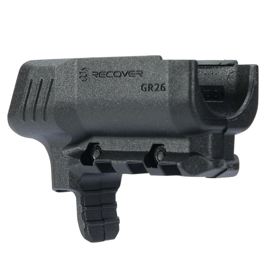 RECOVER TACTICAL アンダーレール Glock 26用 レールアダプター GR26-01 リカバータクティカ : ミリタリー ...