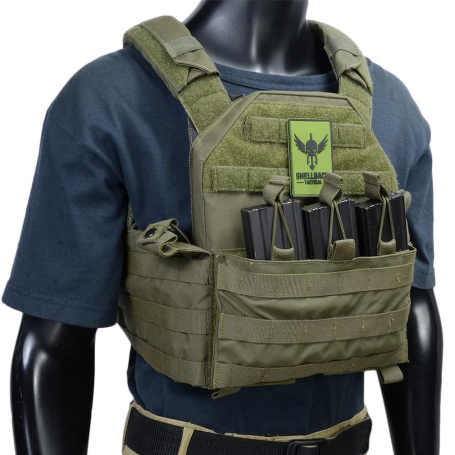 SHELLBACK TACTICAL プレートキャリア SF Plate Carrier コーデュラナイロン GSA-SF [ レンジャーグリーン / スモール ] : ミリタリーショップ レ ...