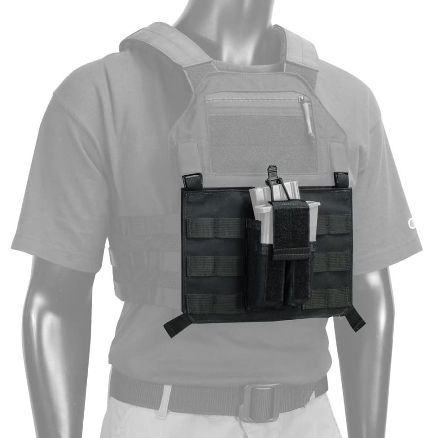 LBX Tactical モジュラーパネル Variable Assaulter Panel プレキャリパーツ LBX-4020 [ ブラック ...