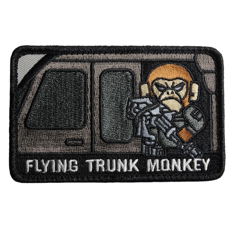 MIL-SPEC MONKEY パッチ Flying Trunk Monkey ベルクロ付き [ SWAT ] MSM : ミリタリーショップ レプマート - 通販 - Yahoo!ショッピング