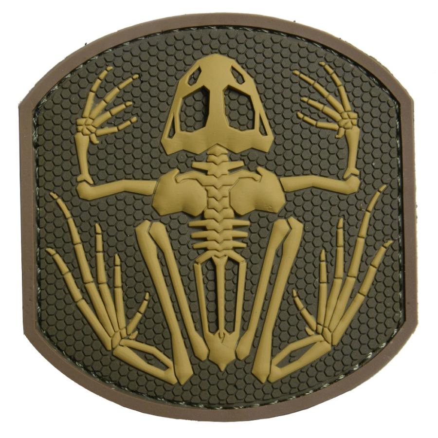 ミルスペックモンキー PVCパッチ Frog Skeleton ベルクロ付き [ マルチカム ] MSM MIL-SPEC : ミリタリーショップ レプマート - 通販 - Yahoo!ショッピング