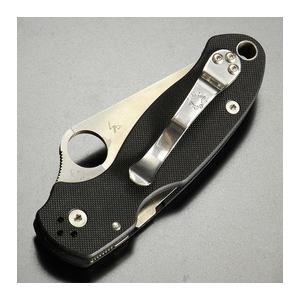 Spyderco 折りたたみナイフ Para3 G-10 コンプレッションロック CPM-S45VN [ シルバー ] : ra03830 : ミリタリーショップ レプマート - 通販 ...