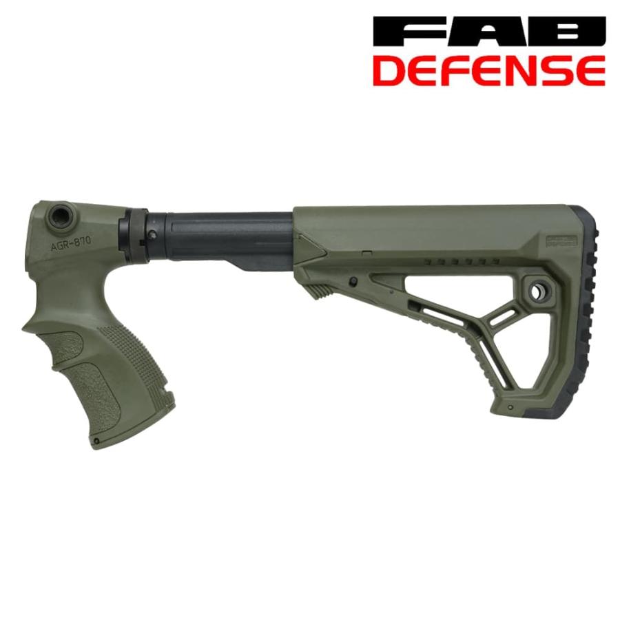 FAB DEFENSE グリップ&ストックキット Remington レミントン M870用 [ グリーン ] : ミリタリーショップ レプマート - 通販 - Yahoo!ショッピング