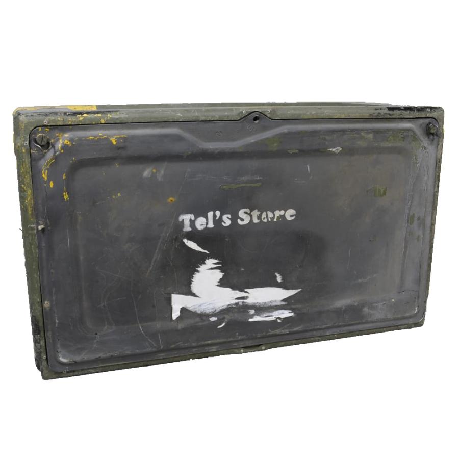 イギリス軍放出品 ミリタリーコンテナ 強化プラスチック製 LAYCORN トランスポートボックス 英軍放出品 コンテナボックス メタルボックス ...