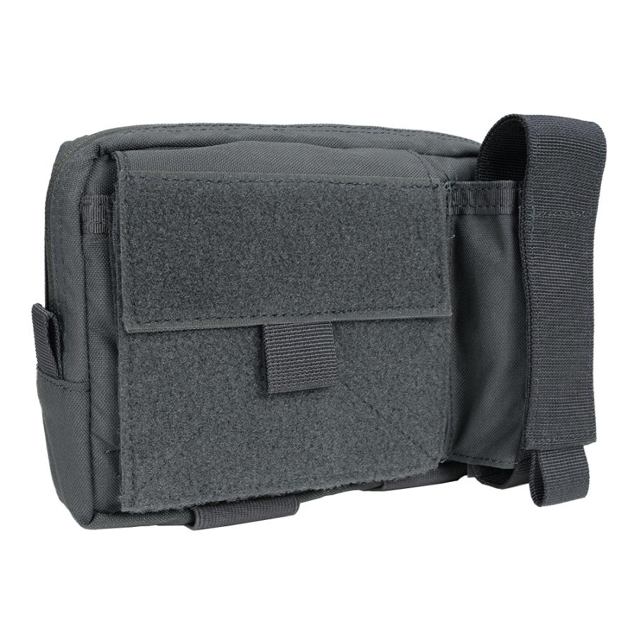 SHELLBACK TACTICAL スーパーアドミンポーチ 多機能 クリアポケット付き MOLLE [ ウルフグレー ] : ミリタリーショップ レプマート - 通販 - Yahoo!ショッピング