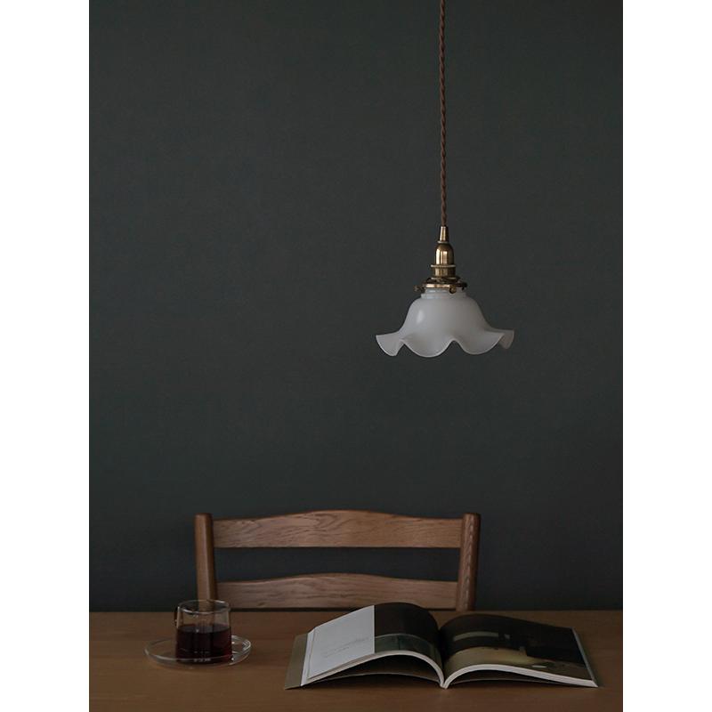 AXCIS 照明 ランプ傘 ミルクグラス シェード ウェーブM : 雑貨のお店ルポゼ神戸 - 通販 - Yahoo!ショッピング