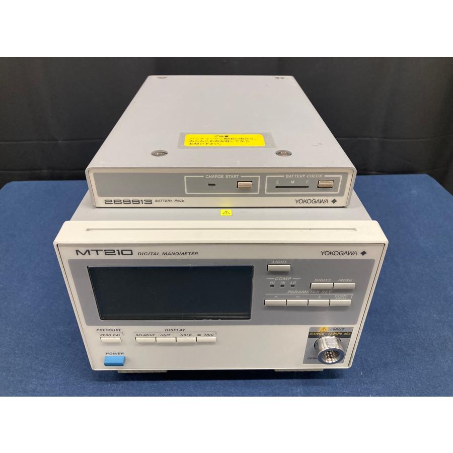 YOKOGAWA MT210 767317-U1-C1-P1-M/DA DIGITAL MANOMETER + 269913 BATTERY ...
