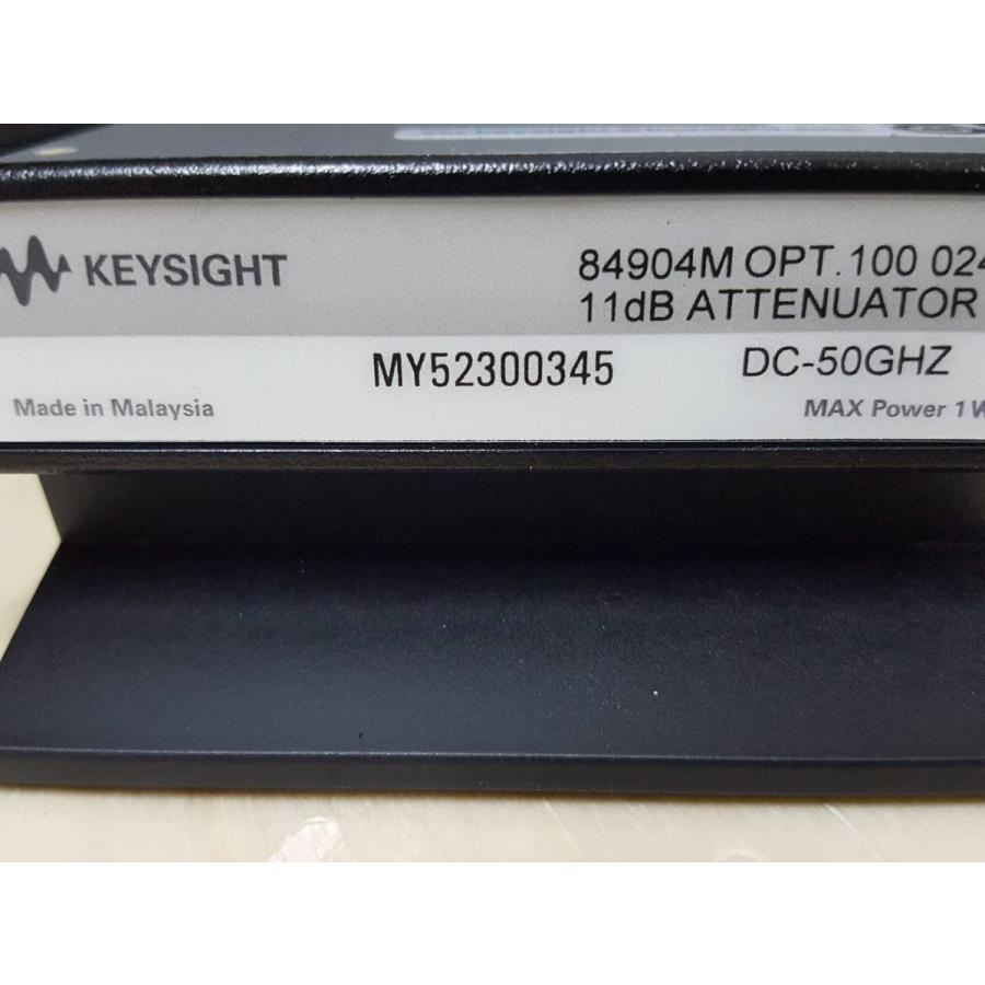 (NBC) Keysight 84904M プログラマブル・ステップ・アッテネータ (Opt. 100 024) 50GHz, 11dB ...