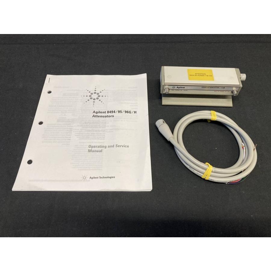 Agilent 8494H Programmable Step Attenuator / 11dB プログラマブル ステップアッテネータ ...
