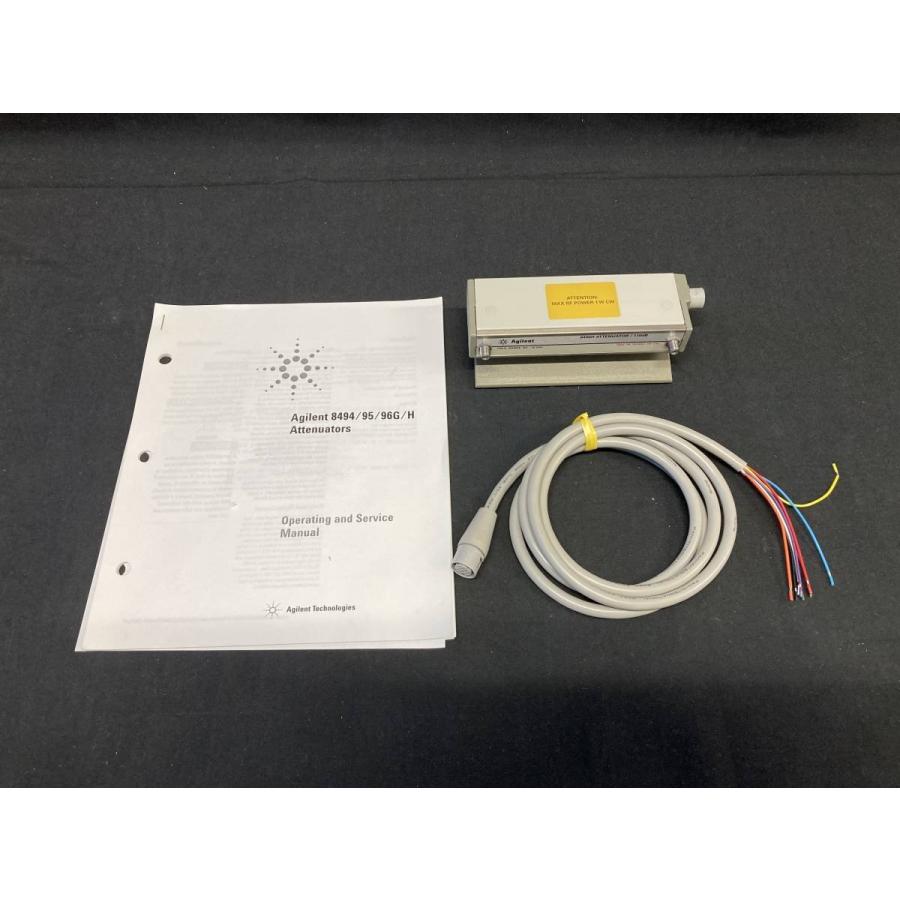 Agilent 8496H Programmable Step Attenuator / 110dB プログラマブル ステップアッテネータ ...
