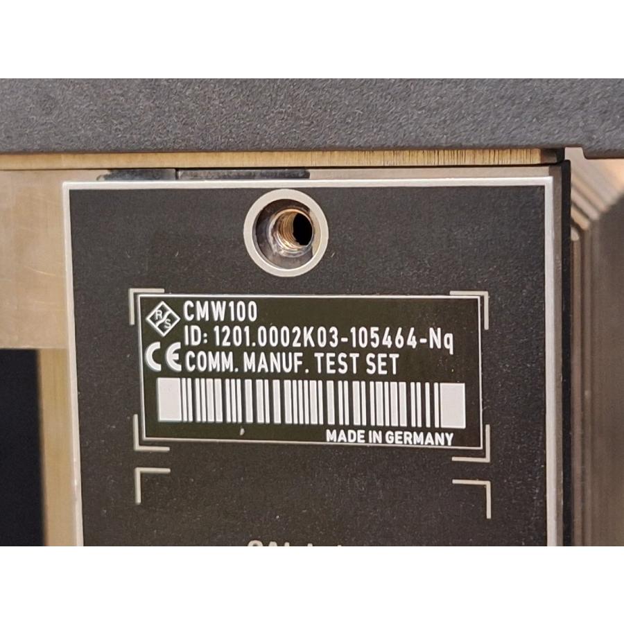 [NBC] R&S CMW100 (Model K03) 通信製造テストセット 3 GHz Communications ...