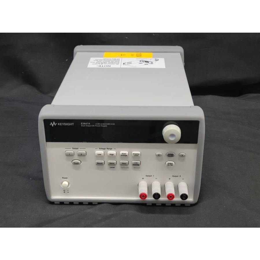 KEYSIGHT E3647A Dual Output DC Power Supply パワーサプライ 直流安定化電源 0-35V,0.8A ...