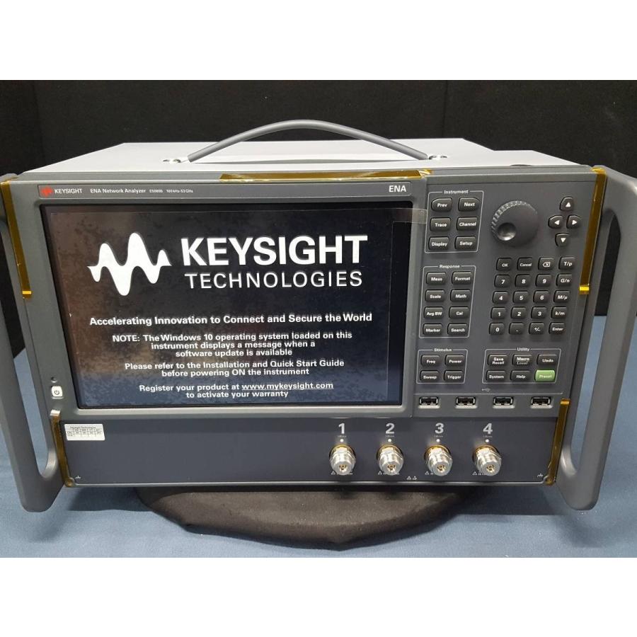 Keysight E5080B ENA Series Vector Network Analyzer ネットワークアナライザ 100kHz - 53GHz, 4ポート Opt.4P2 ...