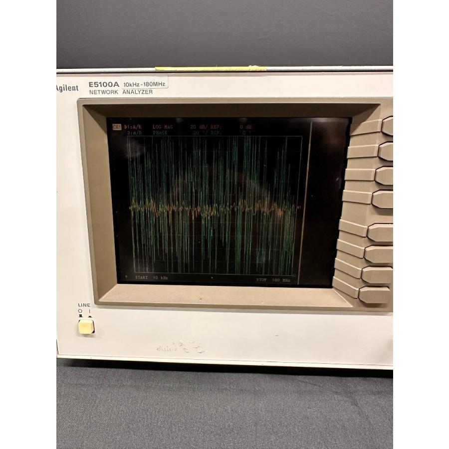 「訳アリ」Agilent E5100A NETWORK ANALYZER ネットワークアナライザ 10kHz~180MHz : リプロライズ ...
