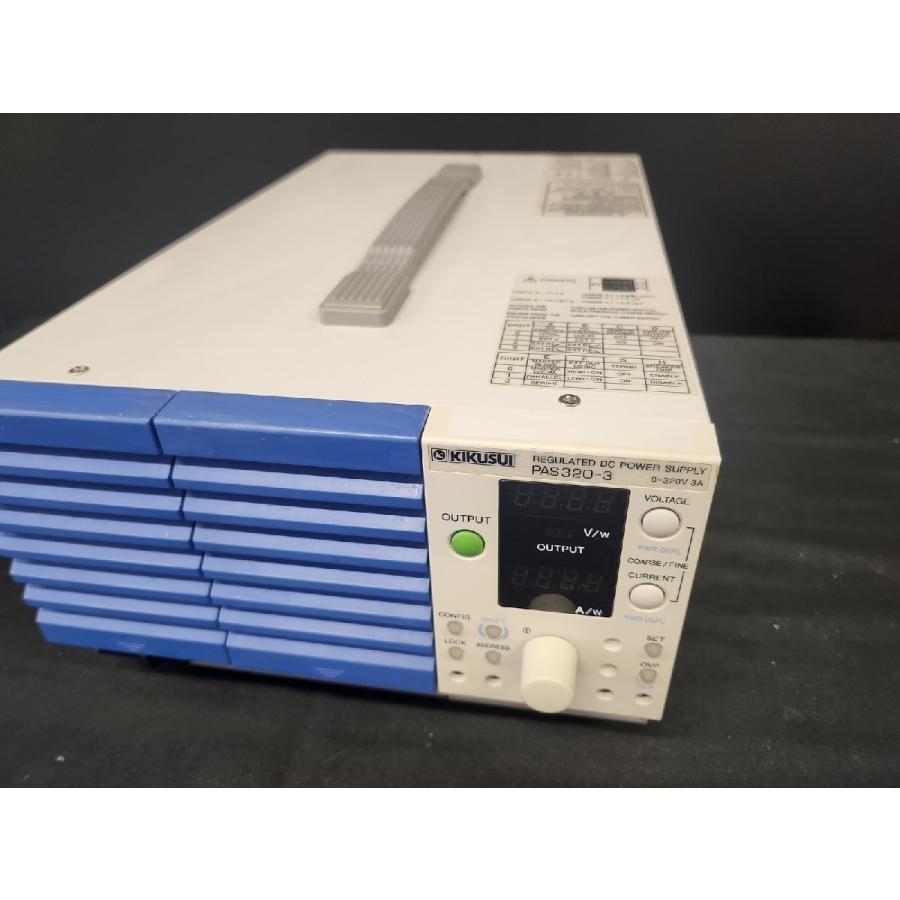 KIKUSUI PAS320-3 REGULATED DC POWER SUPPLY 菊水電子工業 直流安定化電源 0-320V 3A : リプロライズYahoo!ショッピング店 - 通販 ...