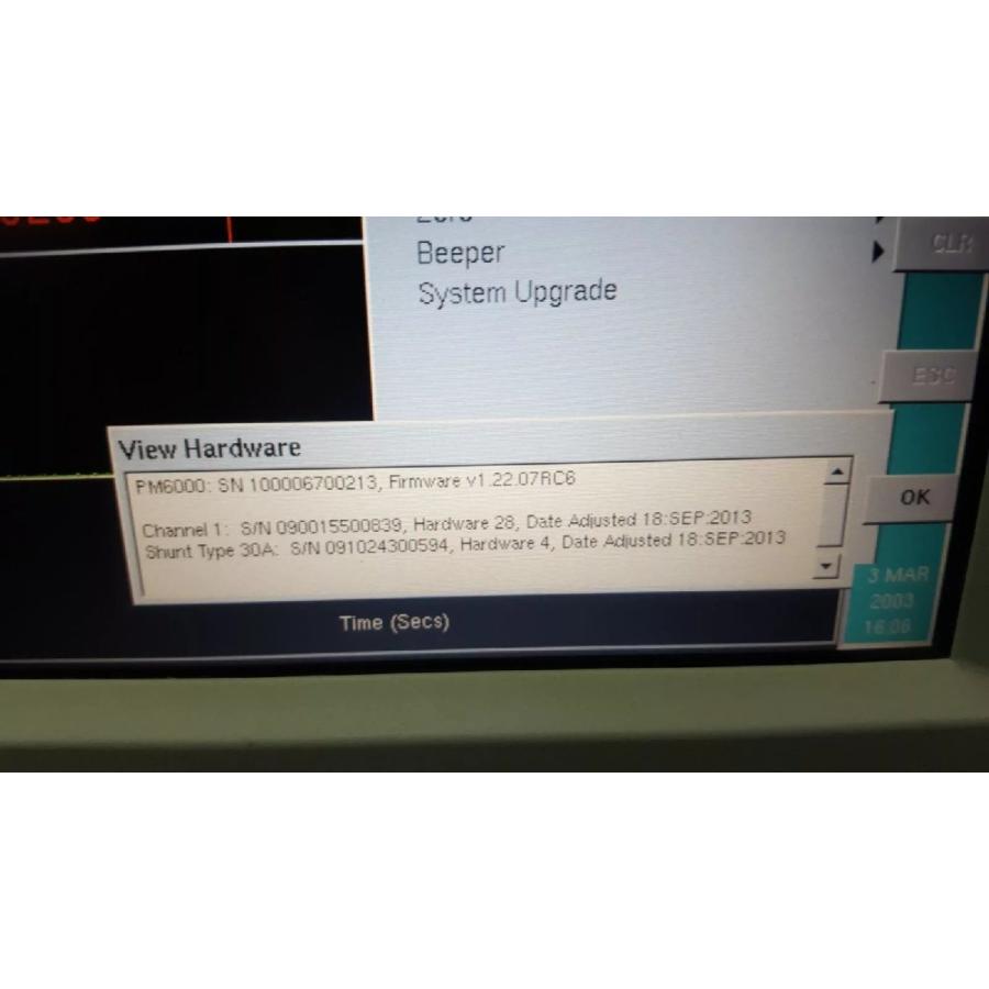 [NBC] Voltech PM6000 Universal Power Analyzer (0213) : リプロライズYahoo ...