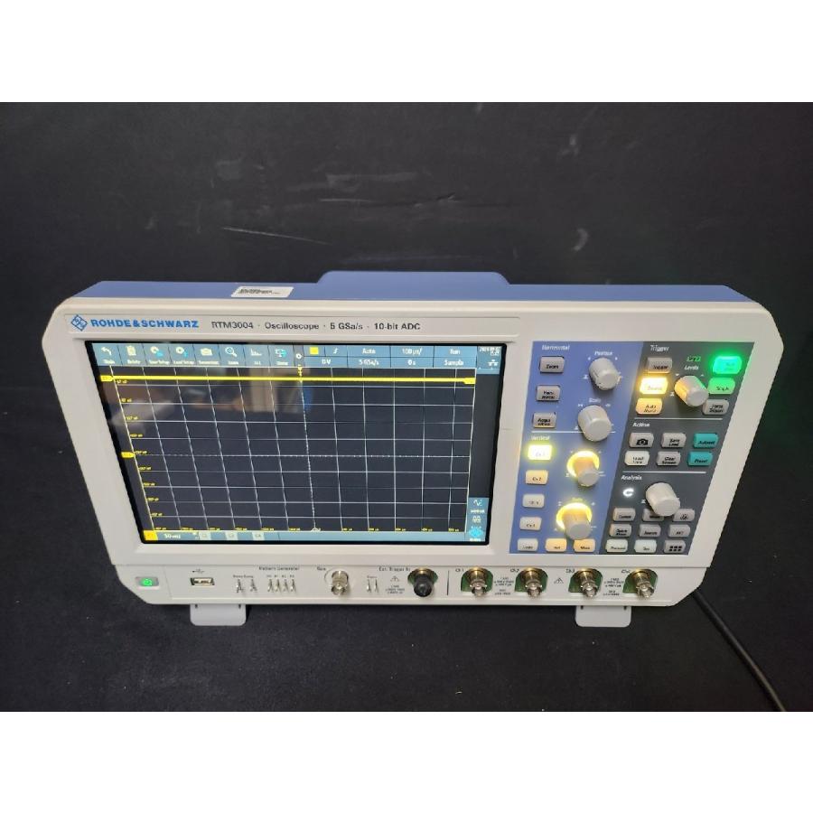 [NBC] R&S RTM3004 デジタル・オシロスコープ 4ch, 5GSa/s, 500MHz(Opt. B245 ...