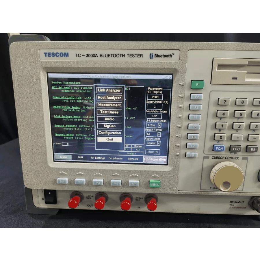 「NBC」Tescom TC-3000A Bluetoothテスター Bluetooth Tester (0197) : リプロライズ ...