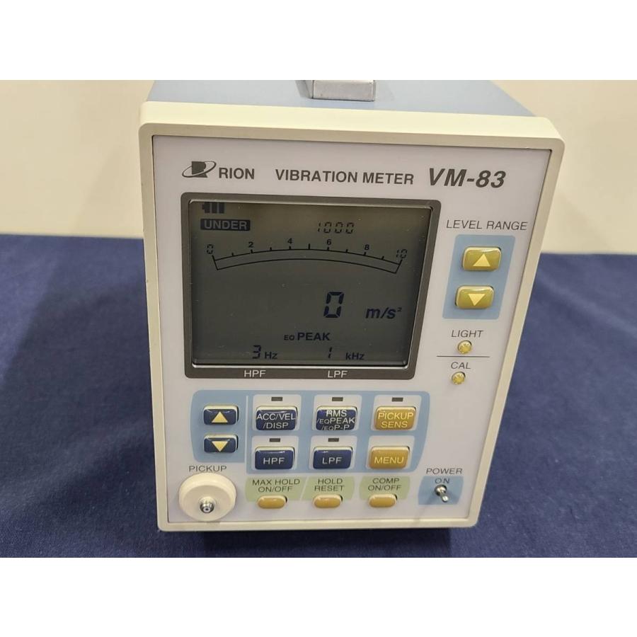 RION VM-83 汎用振動計 VIBRATION METER : リプロライズYahoo!ショッピング店 - 通販 - Yahoo!ショッピング