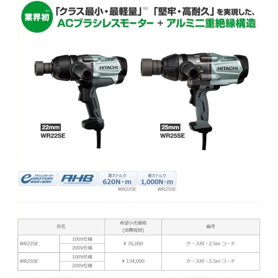 HiKOKI ハイコーキ インパクトレンチ AC100V WR22SE 最大トルク620N・m 高力ボルトM22対応 19mm角 : リプロス - 通販 - Yahoo!ショッピング