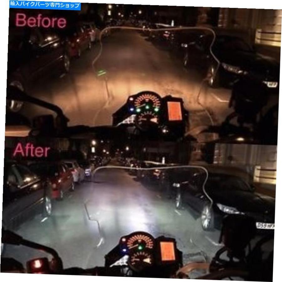 ヘッドライト デュアルLEDヘッドライトH7変換Aprilia RSV4 RF RR LE 2016-17 Dual LED ...