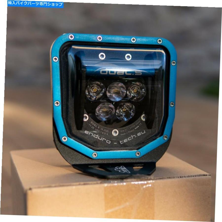 ヘッドライト DUAL5 LEDヘッドライトHusqvarna 701 Te Fe 501-125 Enduro Supermoto Blue ...