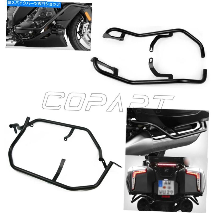 Engine Guard BMW K1600B K1600グランドアメリカのためのエンジンガードクラッシュバーサドルバッグレール Crash ...