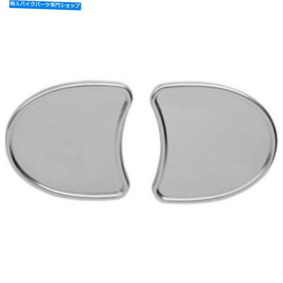 Mirror ドラッグクロームフェアリングマウントミラーOE Rep 56000077ハーリーFLH / Xバットウィング14-17 Drag ...